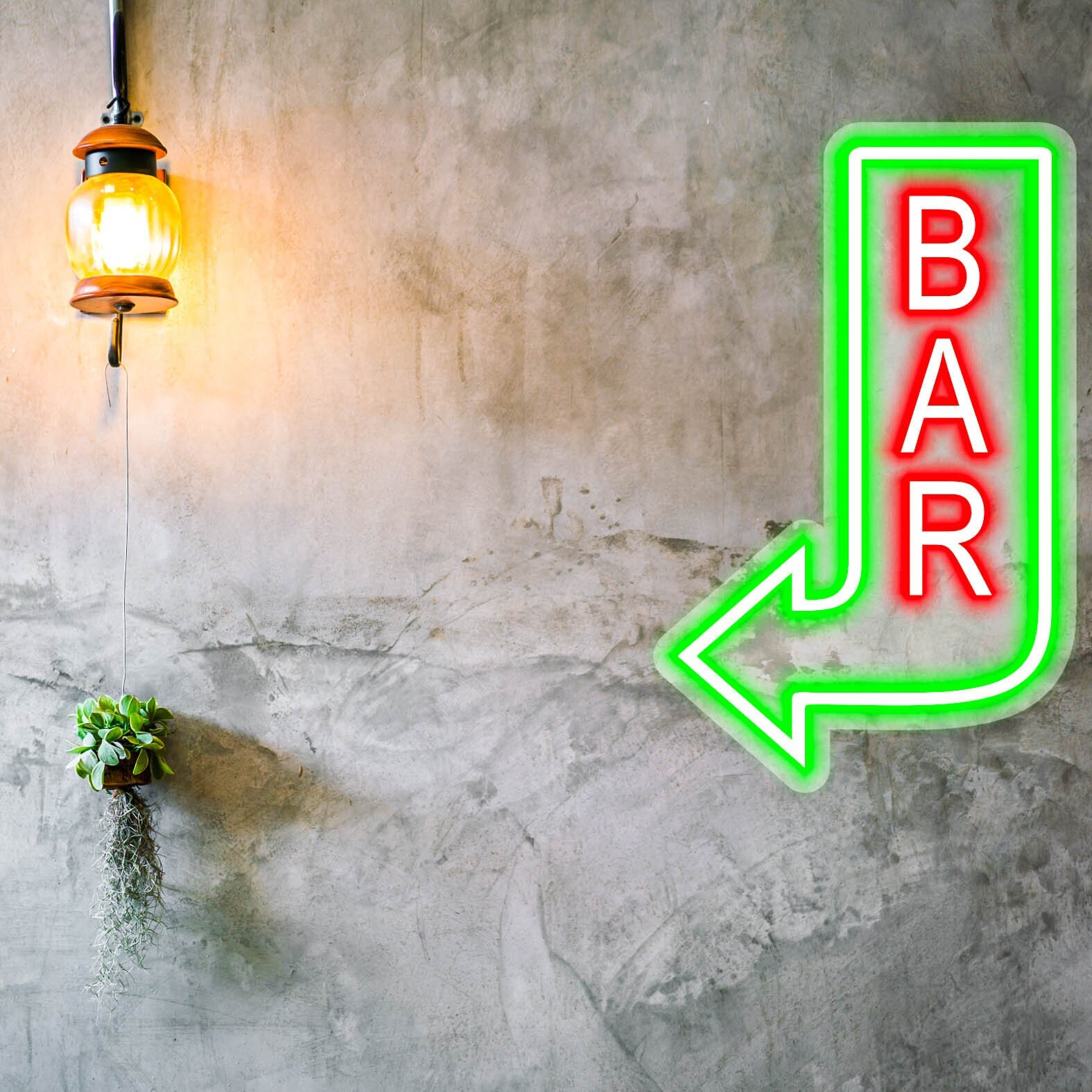 Neon Outdoor Open Bar Sign: Waterproof LED Neon for Businesses, Large ...