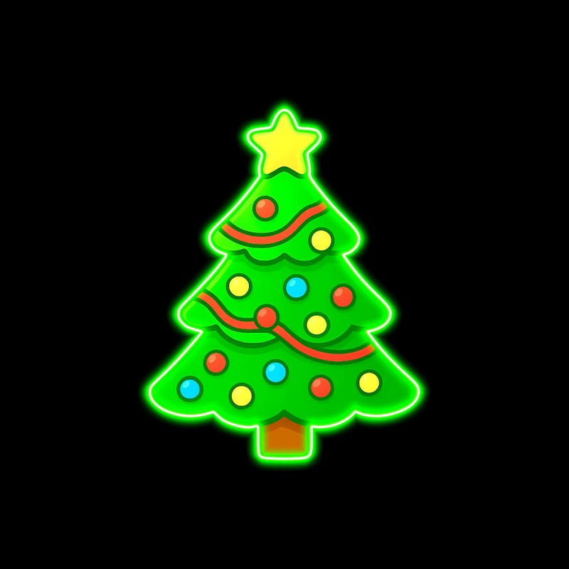 Uv Christmas Neon Sign - Etsy Canada