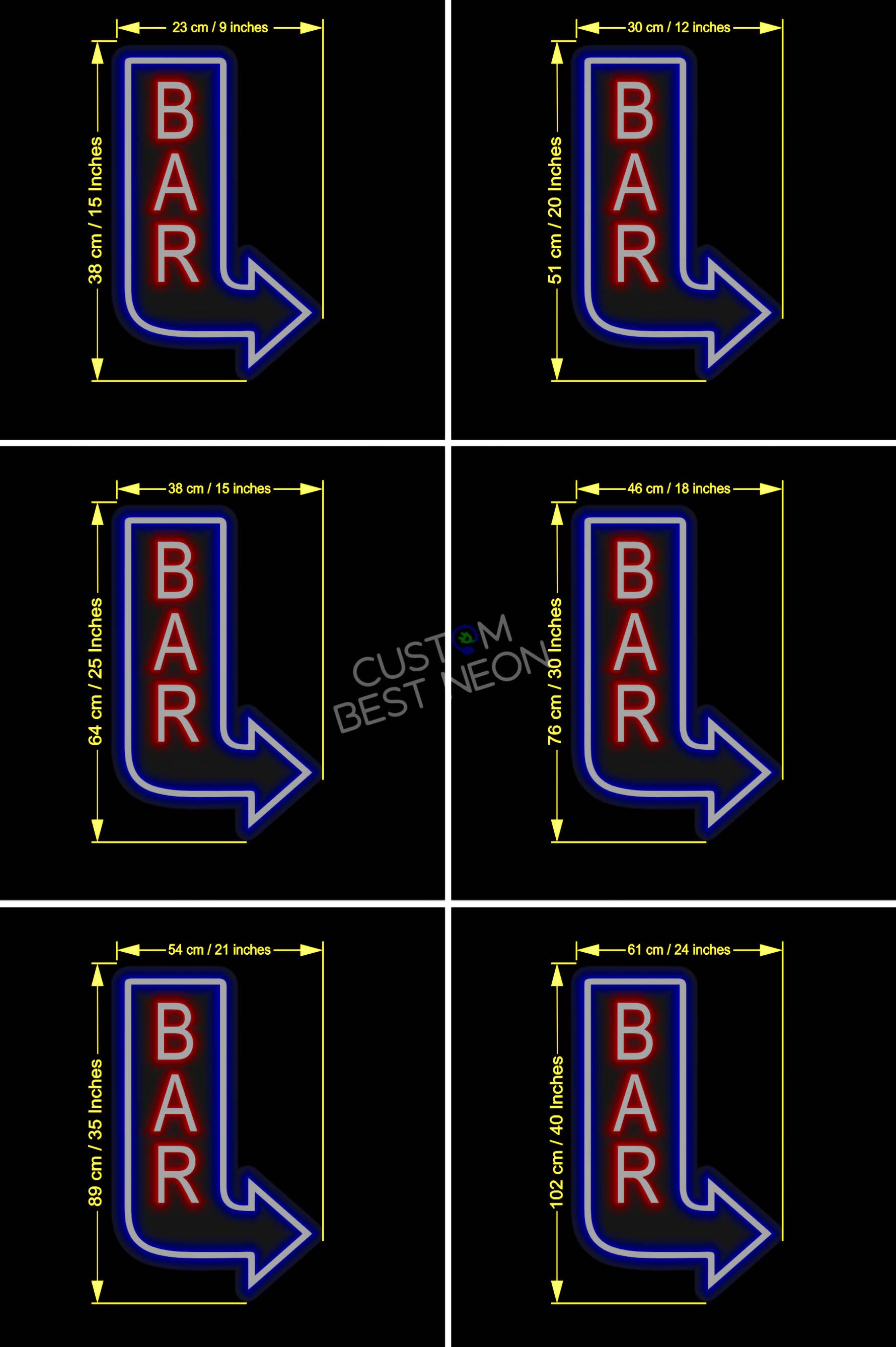 Outdoor Neon Led Bar Signs Open for Business Sign Exterior - Etsy