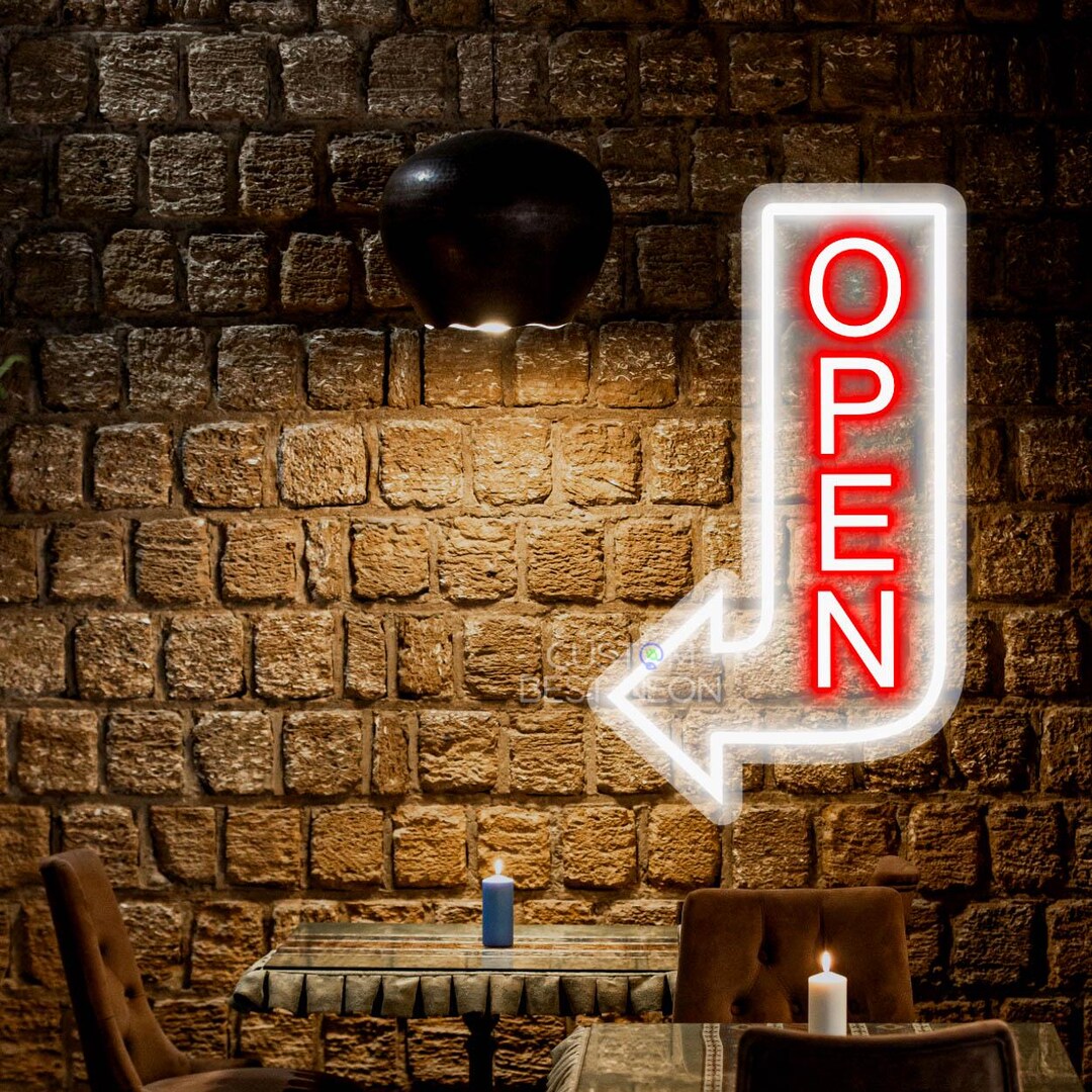 Open Neon Flex Sign, Restaurant Neon Sign Led Lights, Cafe Open Sign ...