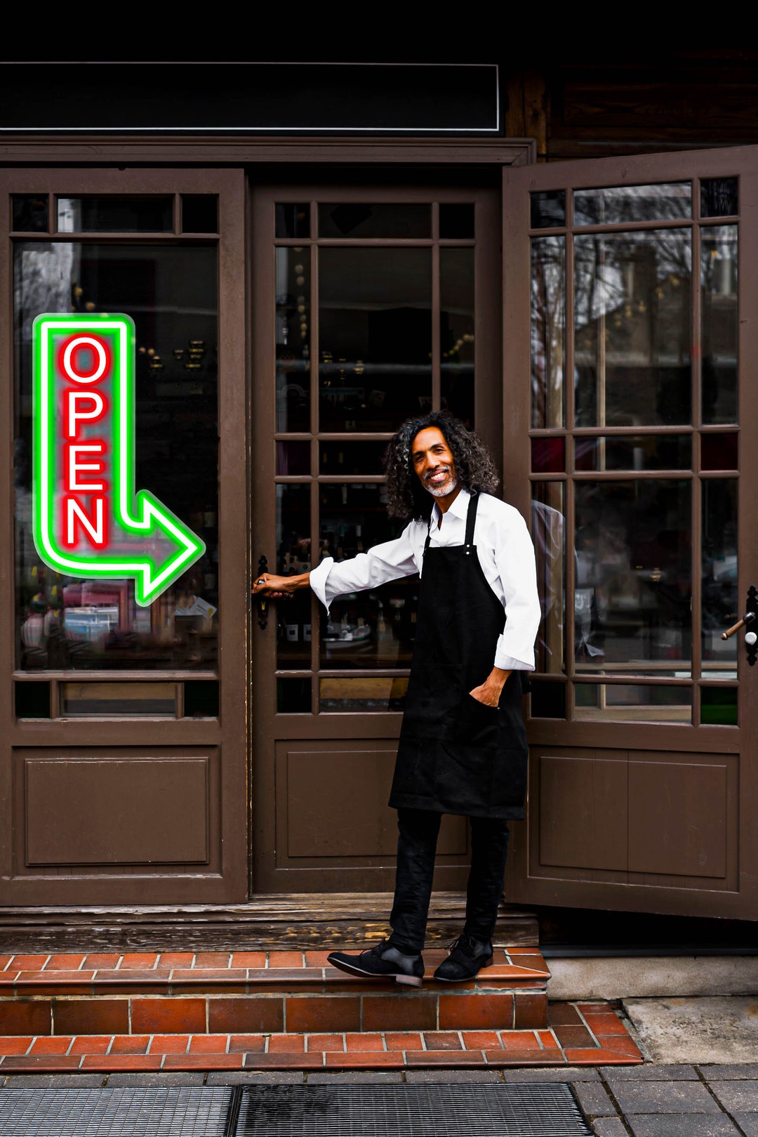 OPEN NEON SIGN Outdoor Ads, Led Business Open Sign, Make A Statement ...