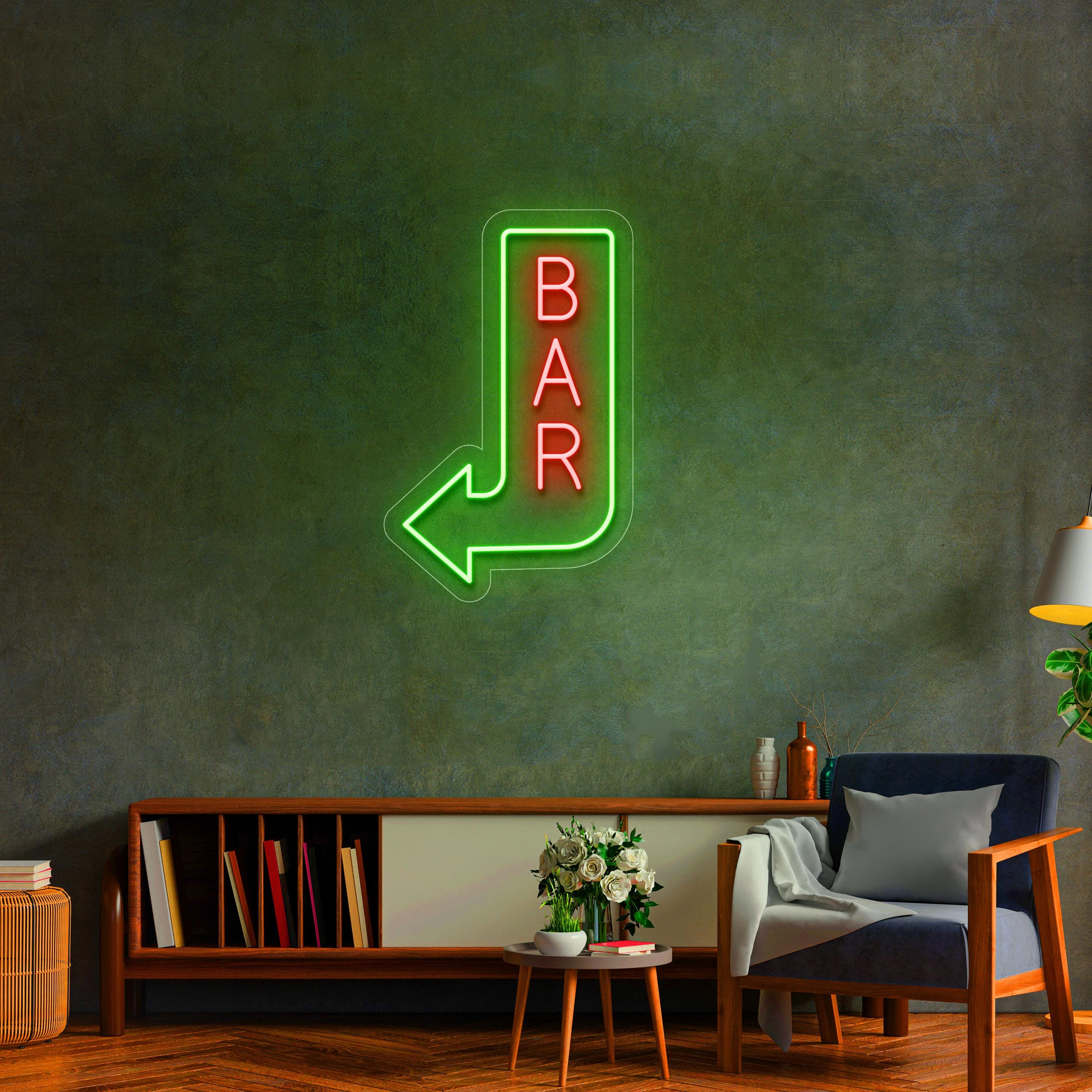 Neon Outdoor Open Bar Sign, Waterproof LED Neon for Business, Large ...