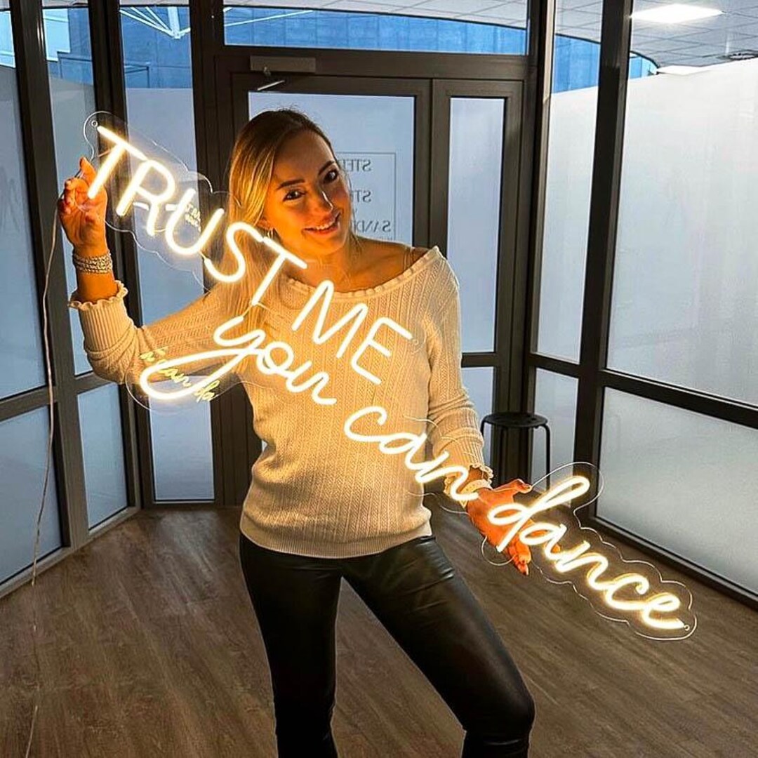 Custom Neon Sign, Dance Studio Neon Sign, Personalize Flex LED, Neon ...