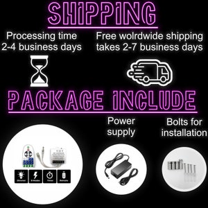 Neon Light Mr and Mrs Sign Custom Name Wedding Anniversary Decor Led ...