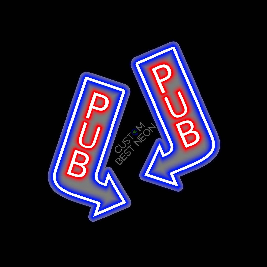 Neon Outdoor Pub Open Sign: Waterproof LED Neon for Businesses, Large ...