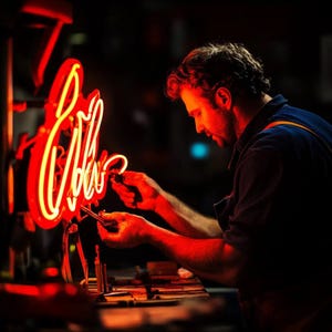 Square Neon Sign, Square Led Sign, Square Neon Light, Aesthetic Led ...