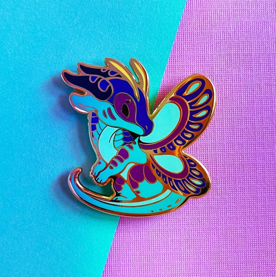 Blue Pin - Etsy