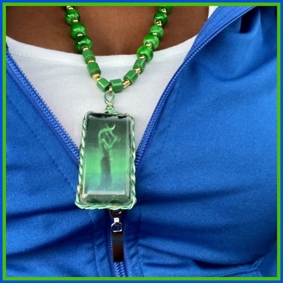 Thoth the Atlantean Emerald Tablets Necklace/talisman - Etsy