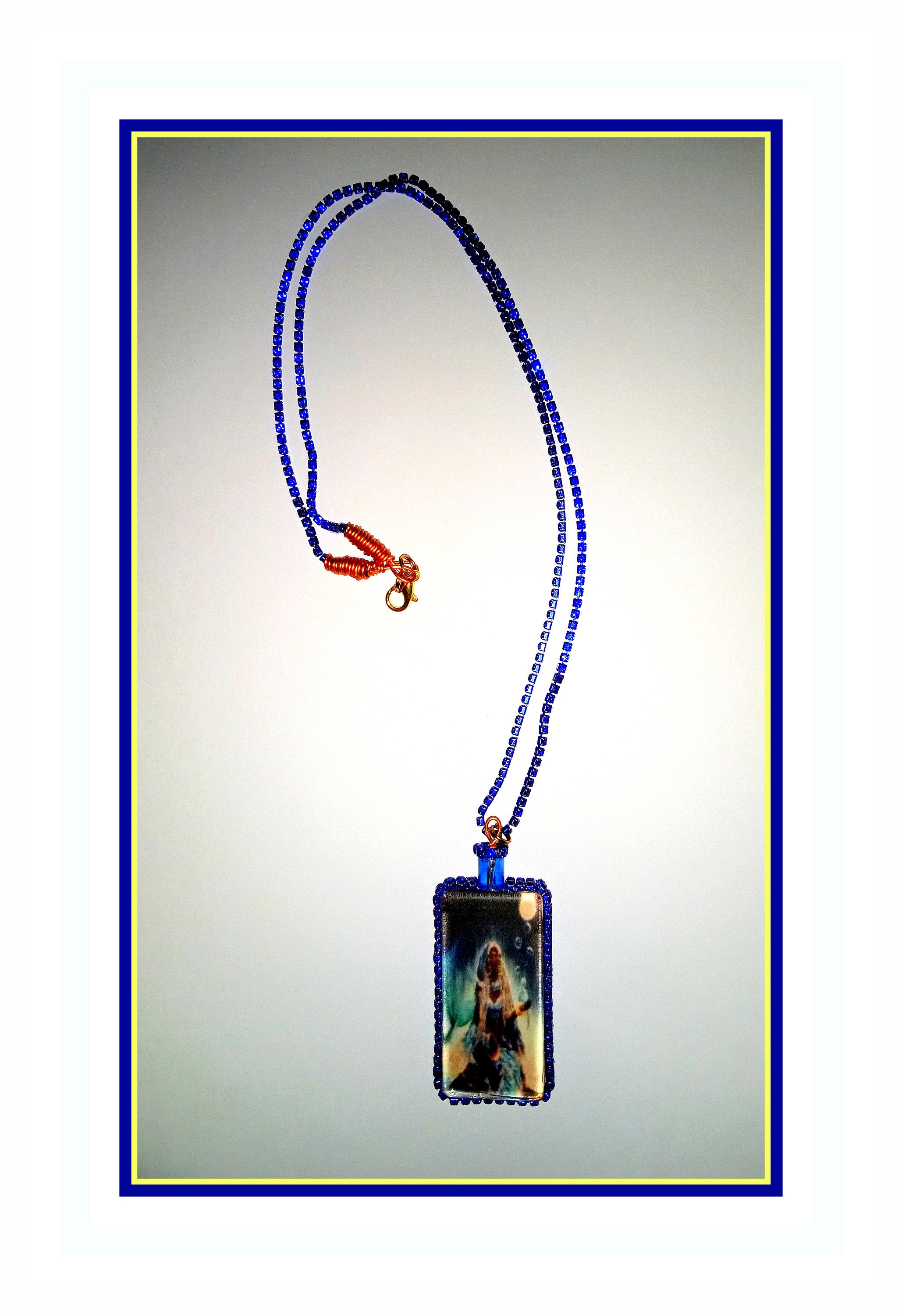 Orishas Obatala and Yemaya Necklace/talisman - Etsy