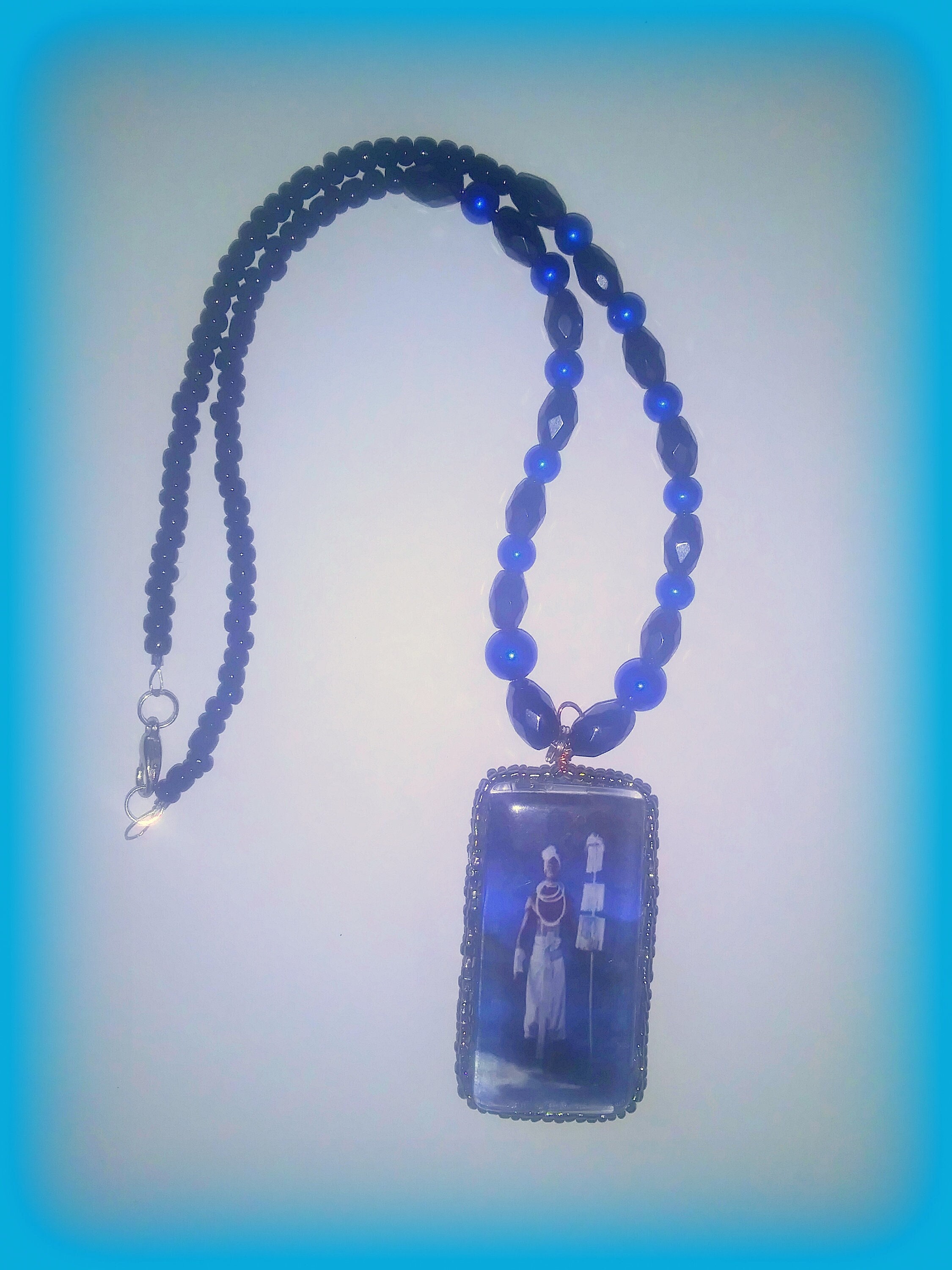Orishas Obatala and Yemaya Necklace/talisman - Etsy