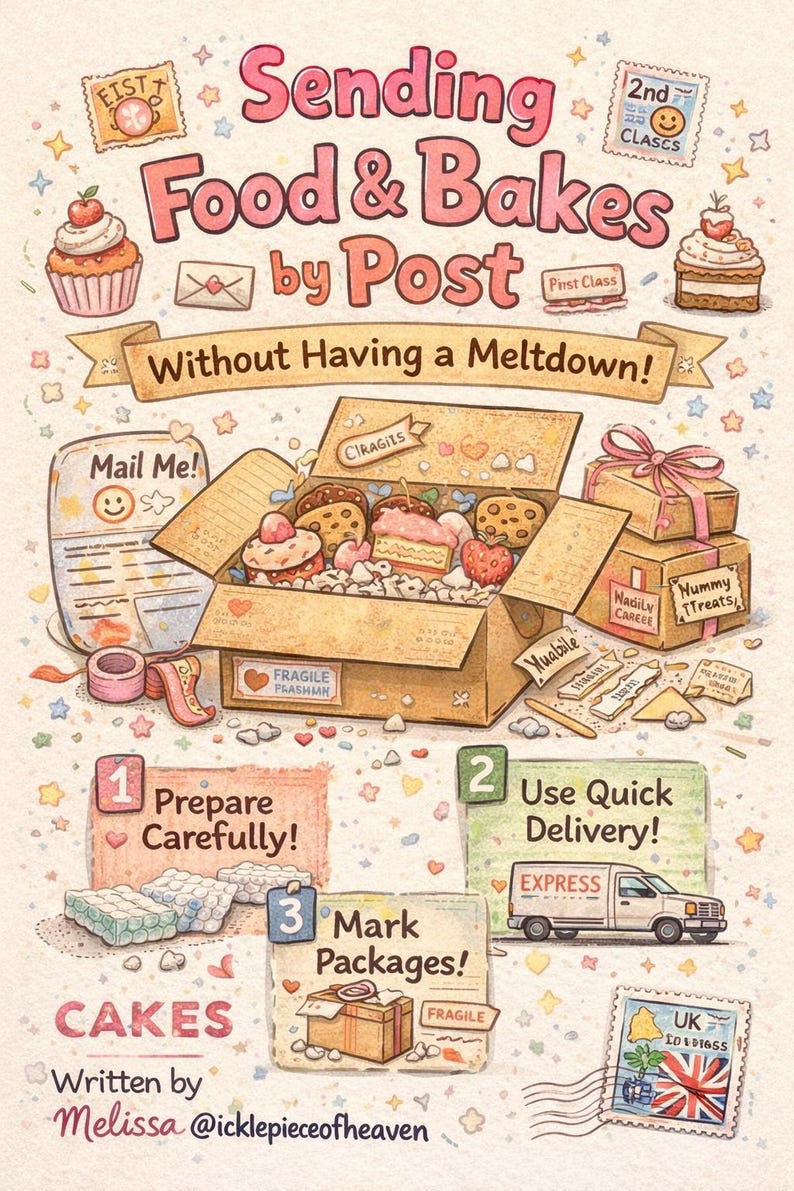 Sending Bakes by Post - Etsy UK