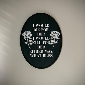 Gomez Addams Sign, Gothic Wall Art, Goth Decor, Home Decor, Macabre ...