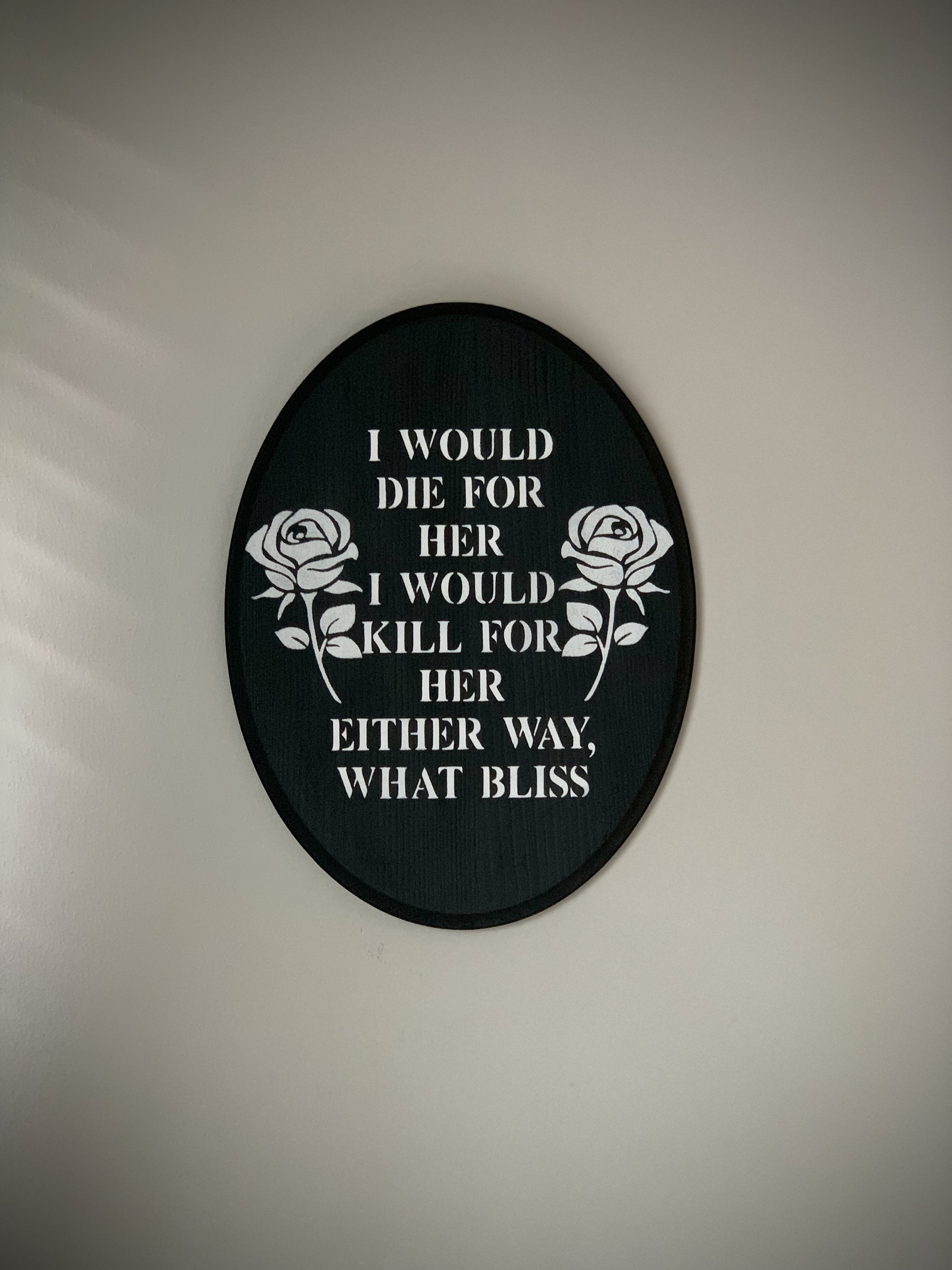 Gomez Addams Sign, Gothic Wall Art, Goth Decor, Home Decor, Macabre ...