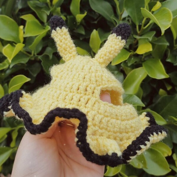 Pikachu Crochet Hat Pattern - Etsy
