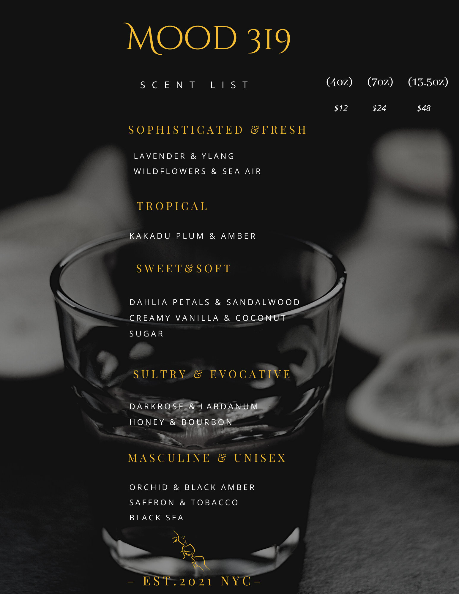 Dark Rose & Labdanum Luxury Scented Wood Wick Candle - Etsy