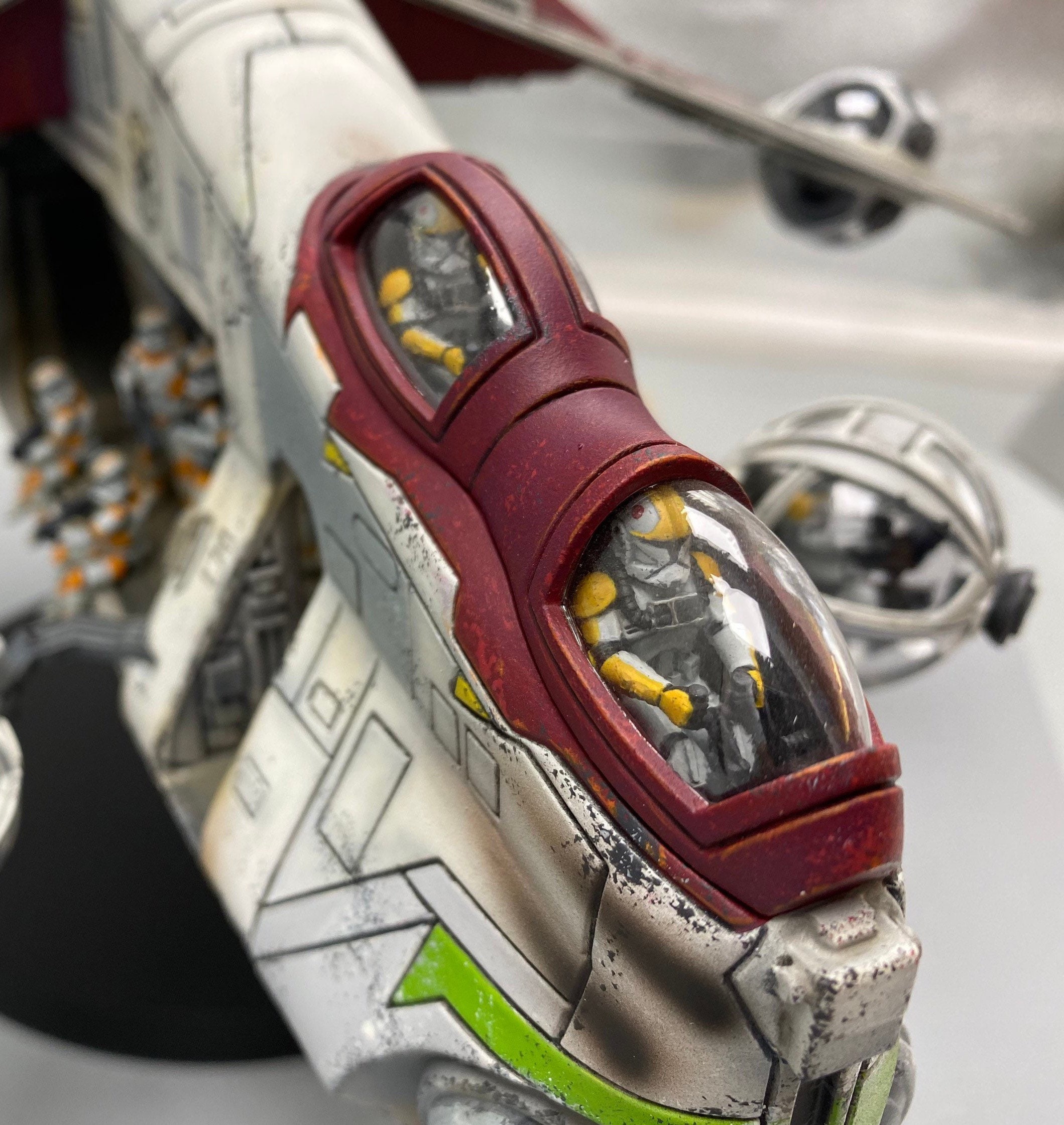 LAAT CANOPY & WING Vacuum Forms Dark Fire Designs - Etsy