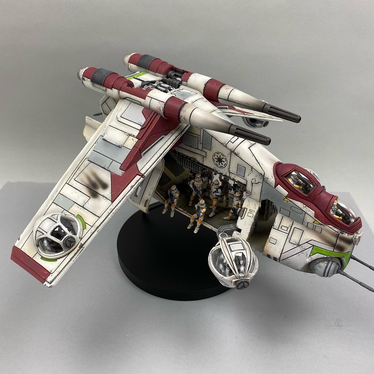 LAAT SIDE Weapon Bubbles Vacuum Form Darkfire Designs - Etsy