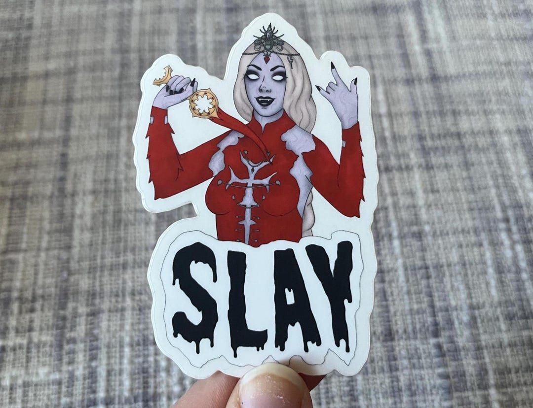 Orin Slay Clear Sticker | BG3 3x3 Fantasy Matte Vinyl Sticker | Orin ...