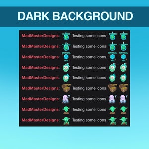 Dungeons and Dragons General Emote Bundle Cute D&D Set for Twitch and ...