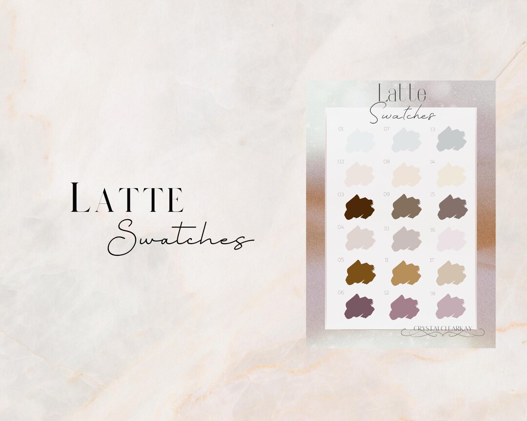 Latte Paint Swatches | Paint Samples | Room Painting | House Renovation ...