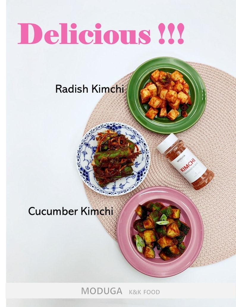 Moduga's Gourmet Korean Kimchi Seasoning Powder, Kimchi Sauce, Rich ...