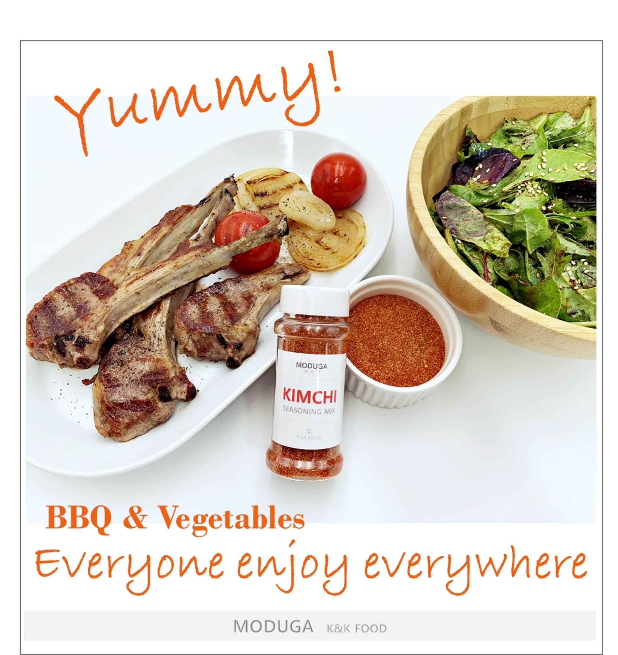 Moduga's Gourmet Korean Kimchi Seasoning Powder, Kimchi Sauce, Rich ...