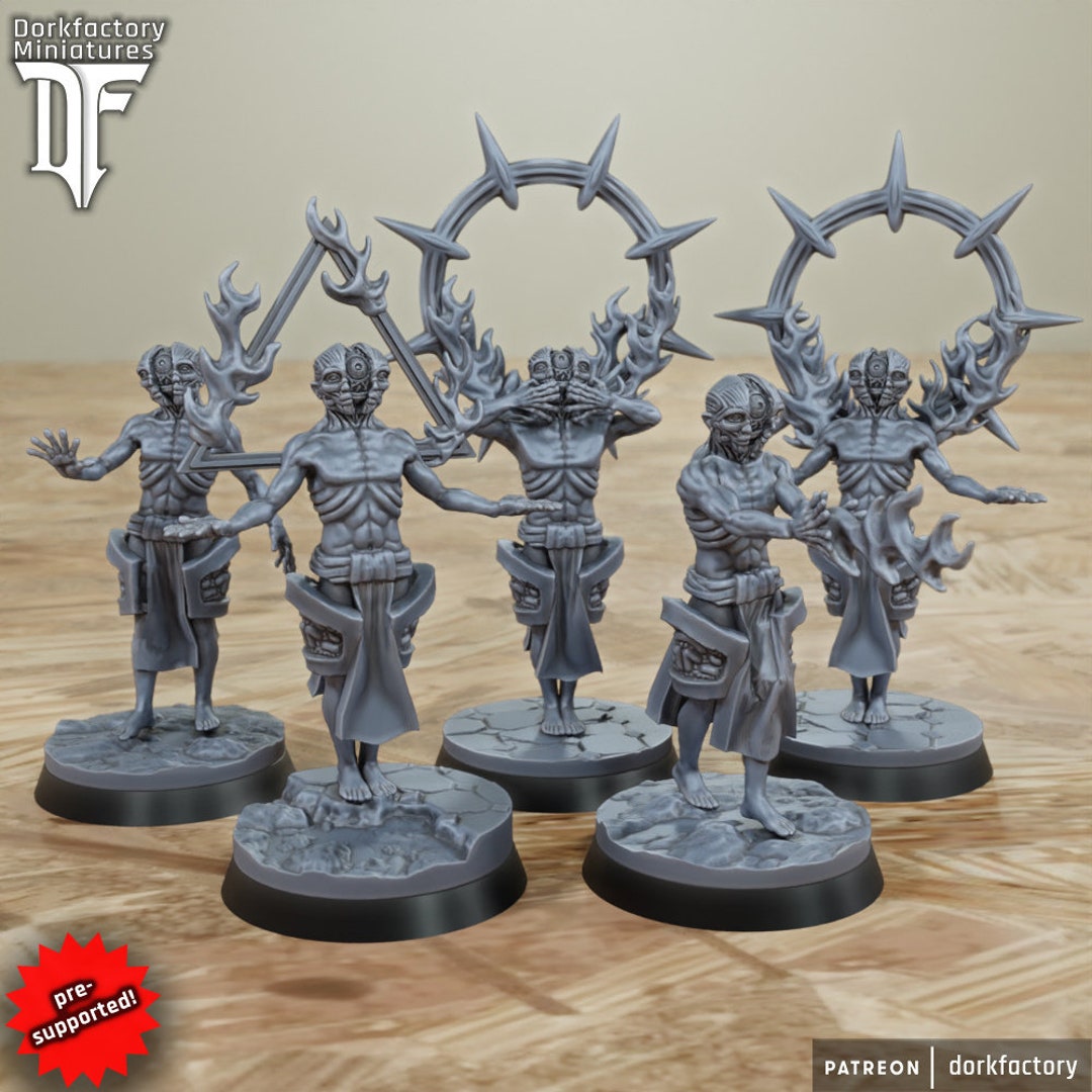 The Master Psychics 3d-printable STL Files Dorkfactory Miniatures - Etsy