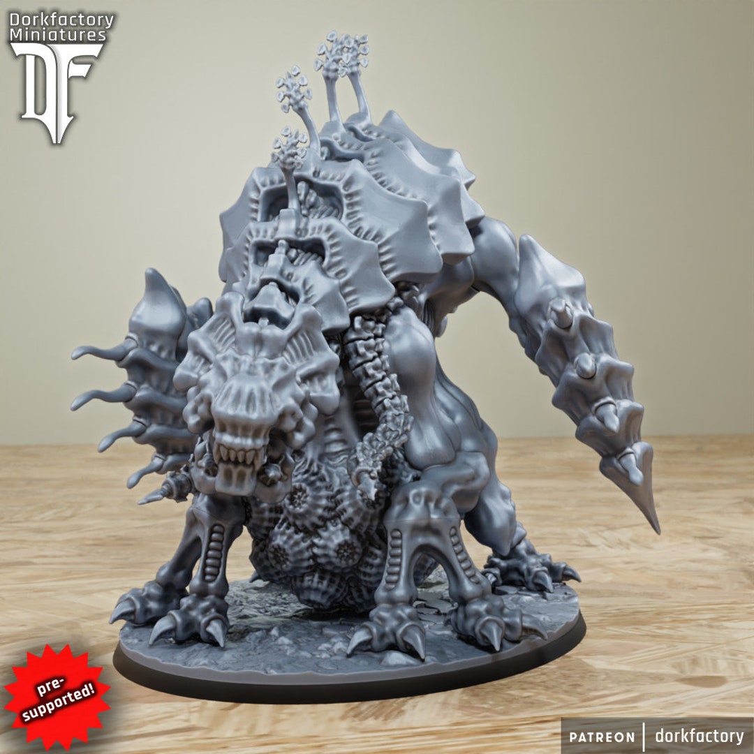 Birthing Behemoth - 3d-printable STL Files | Dorkfactory Miniatures - Etsy