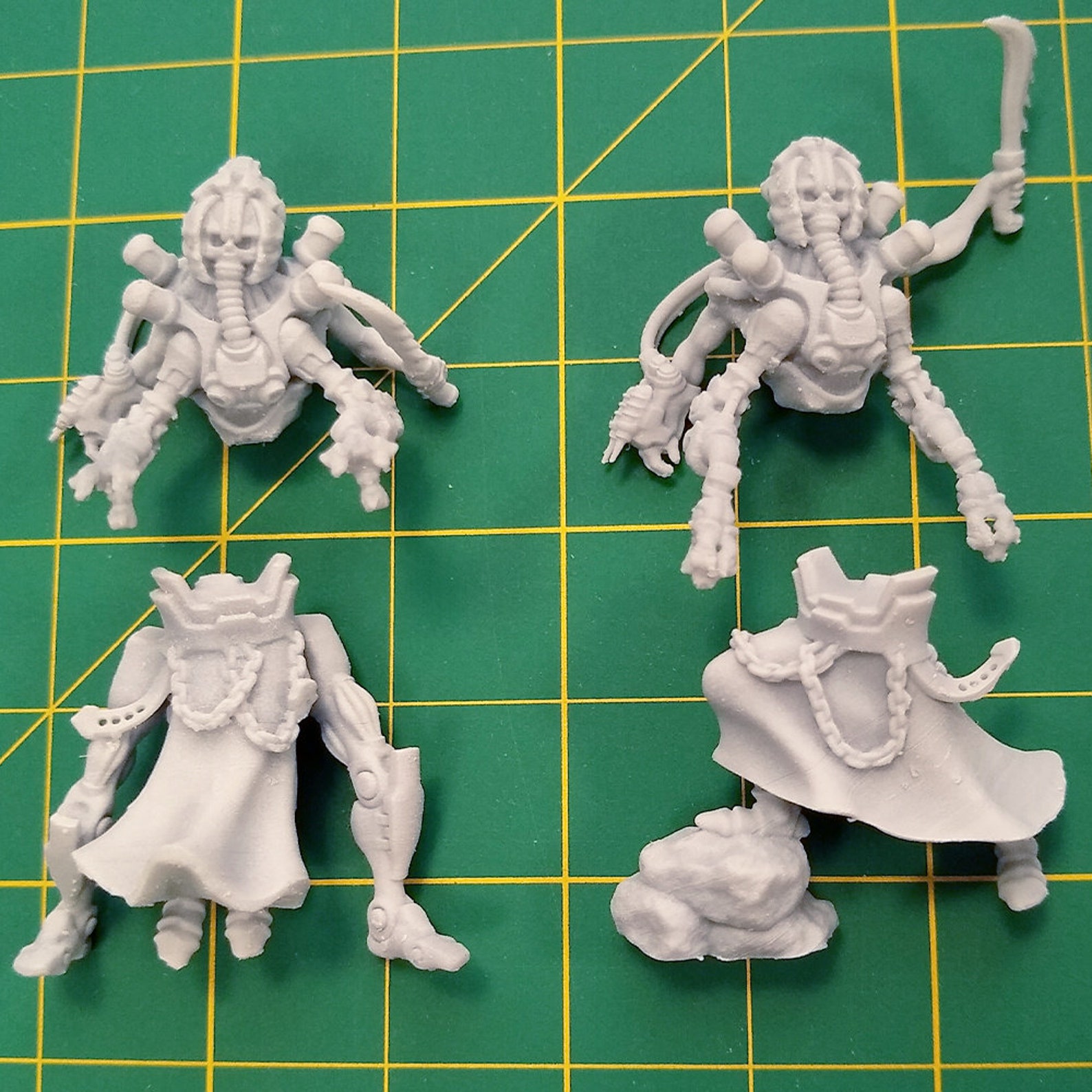 Cyber Liches - 3d-printable STL Files | Dorkfactory Miniatures - Etsy