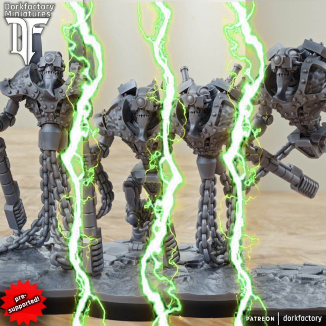 Gorebots - Goremancers - 3d-printable STL Files | Dorkfactory ...