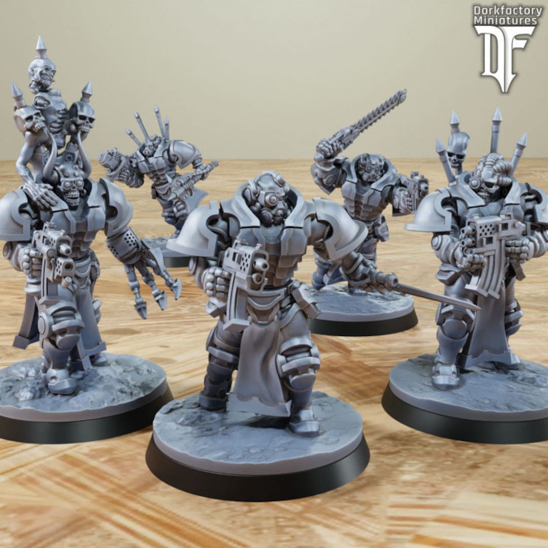 Corrupted Void Commandos 3d-printable STL Files space Men Who Gave up ...