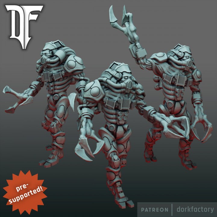 Cyborg Superchassis - 3d-printable STL Files | Dorkfactory Miniatures ...