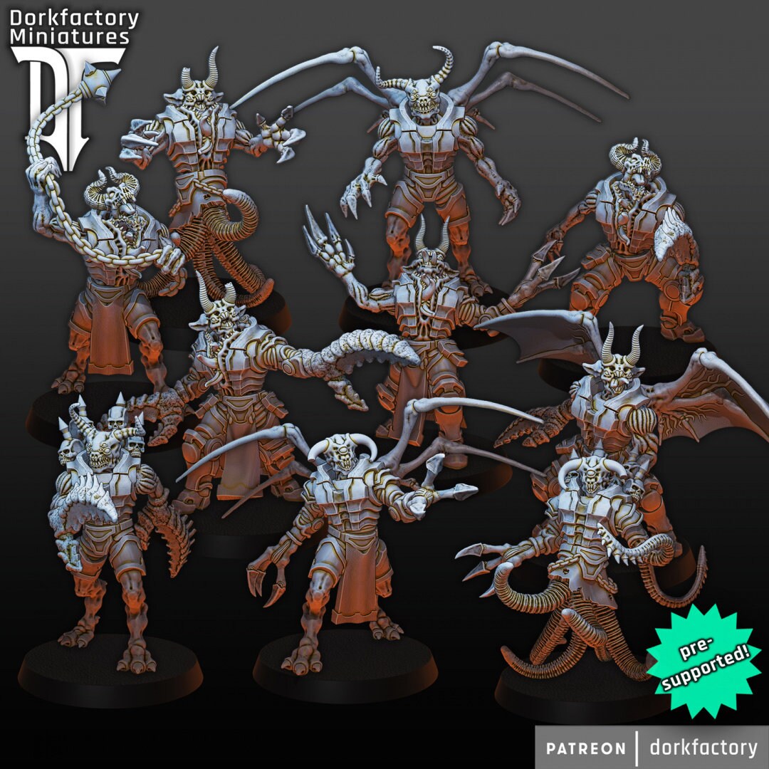 Demonic Void Commandos - 3d-printable STL Files | Dorkfactory ...