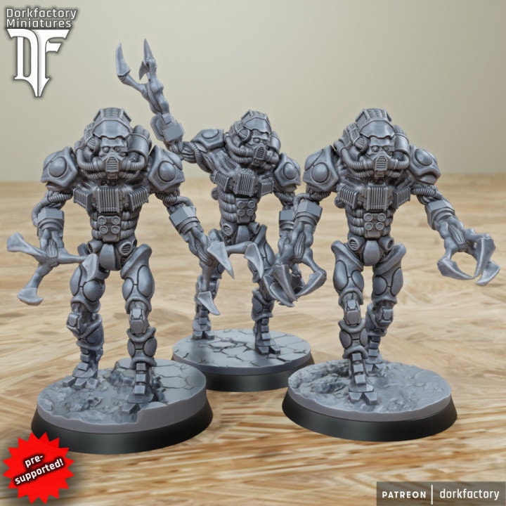 Cyborg Superchassis 3d-printable STL Files Dorkfactory Miniatures - Etsy
