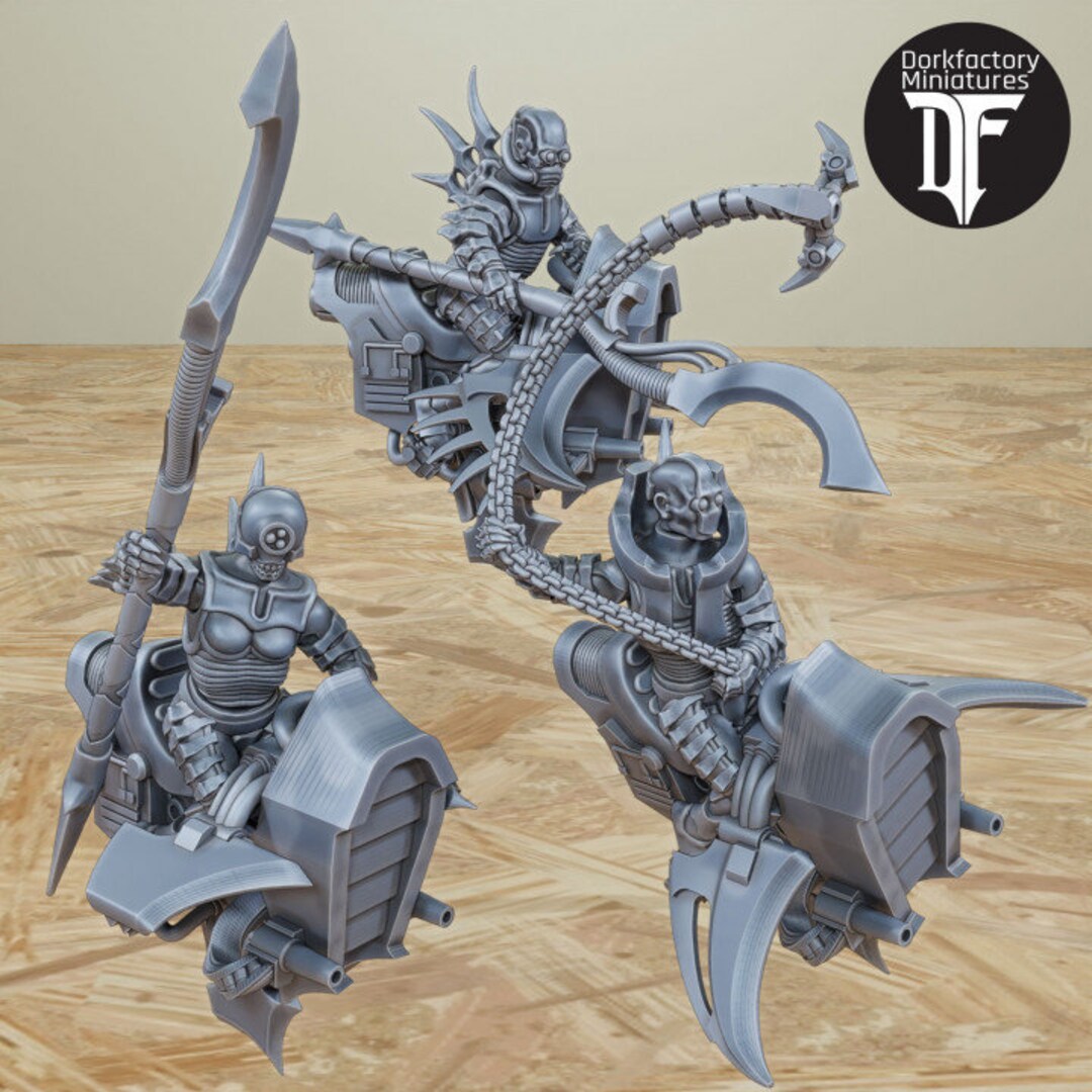 Shadowspace Blade Riders - 3d-printable STL Files | Dorkfactory ...