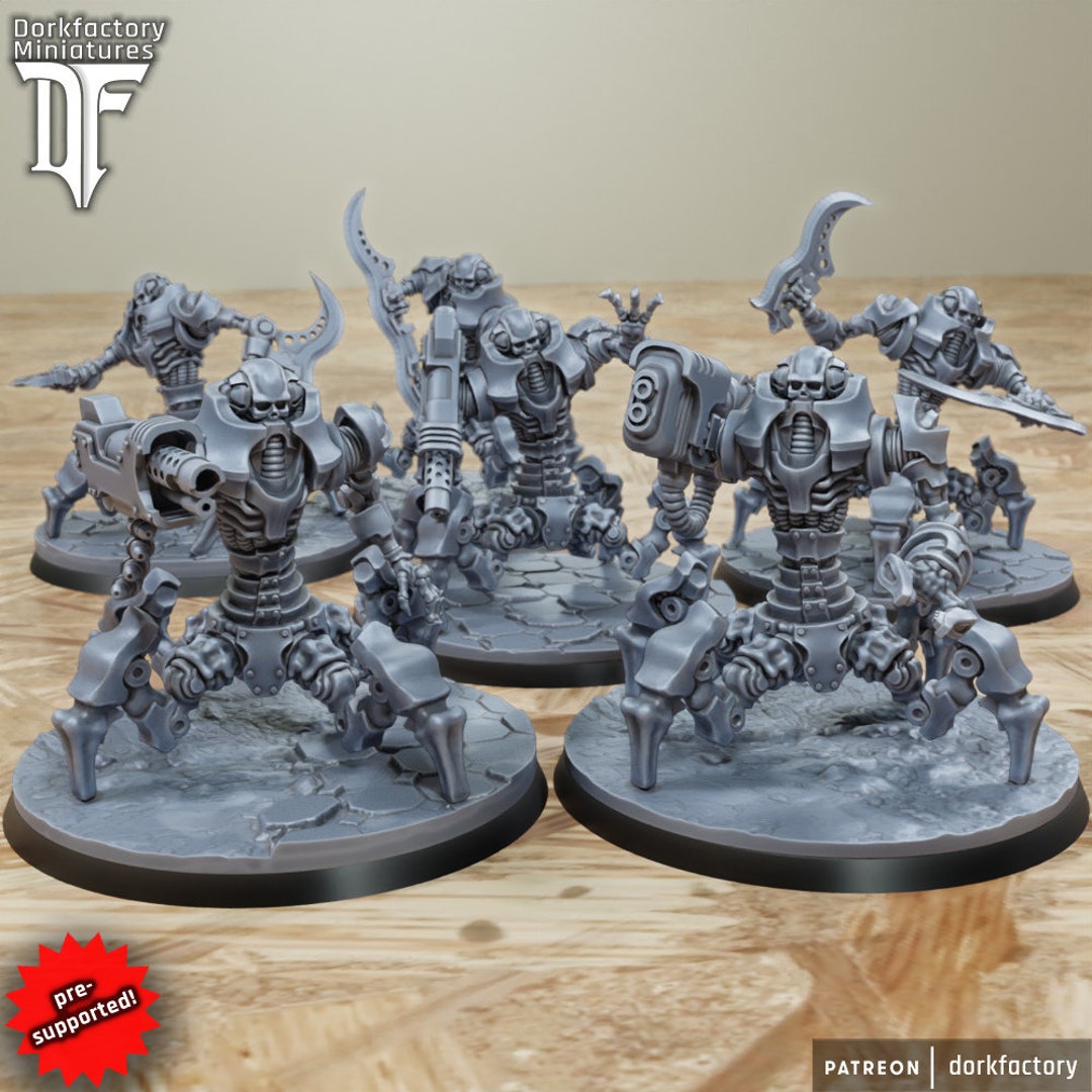 Heavy Necro Quadwalkers - 3d-printable STL Files | Dorkfactory ...