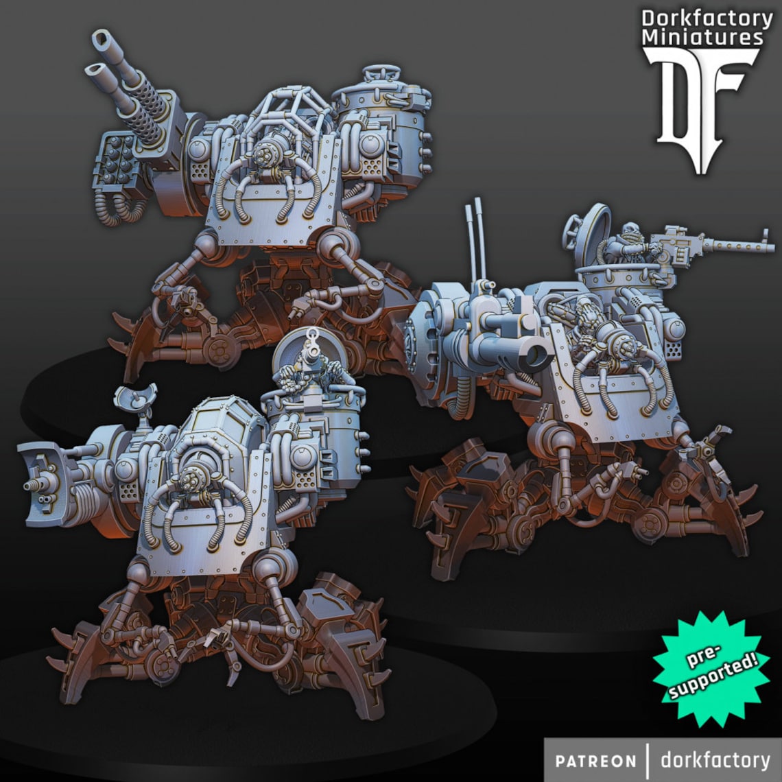 Stalker Tanks - 3d-printable STL Files | Dorkfactory Miniatures - Etsy