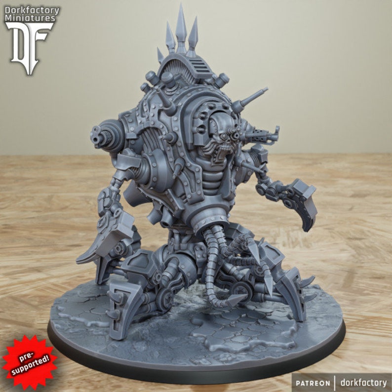 Crawling Terror - 3d-printable STL Files | Dorkfactory Miniatures - Etsy