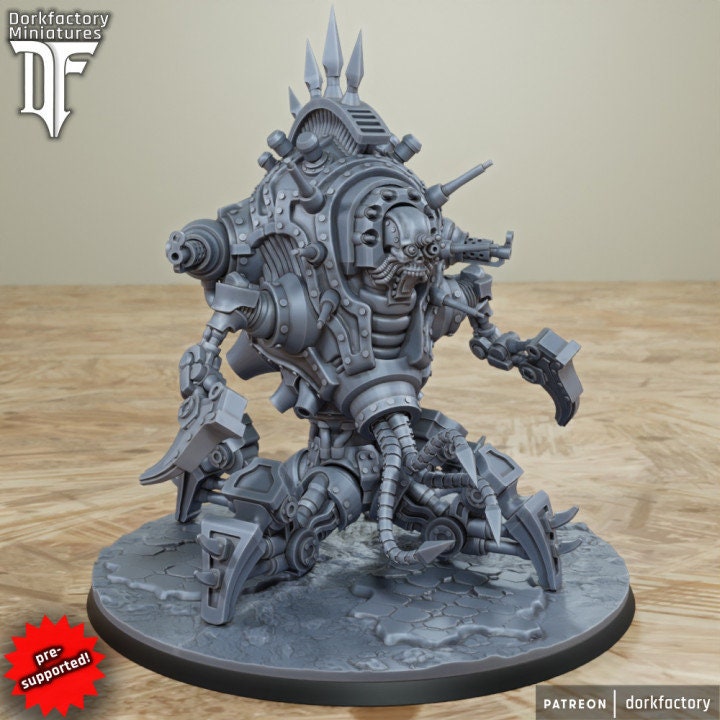 Crawling Terror - 3d-printable STL Files | Dorkfactory Miniatures - Etsy