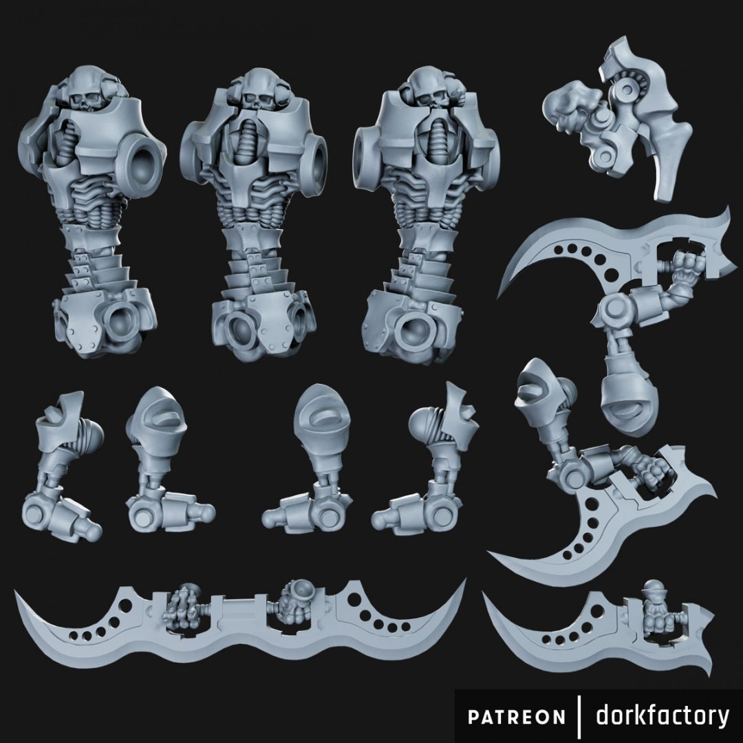 Heavy Necro Quadwalkers - 3d-printable STL Files | Dorkfactory ...