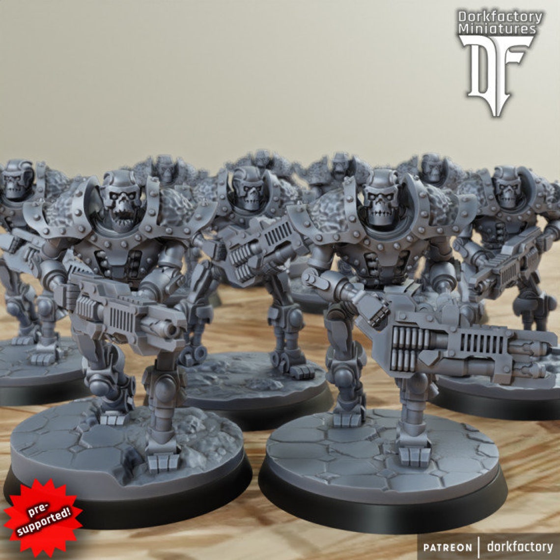 Gorebots - Gorriors - 3d-printable STL Files | Dorkfactory Miniatures ...