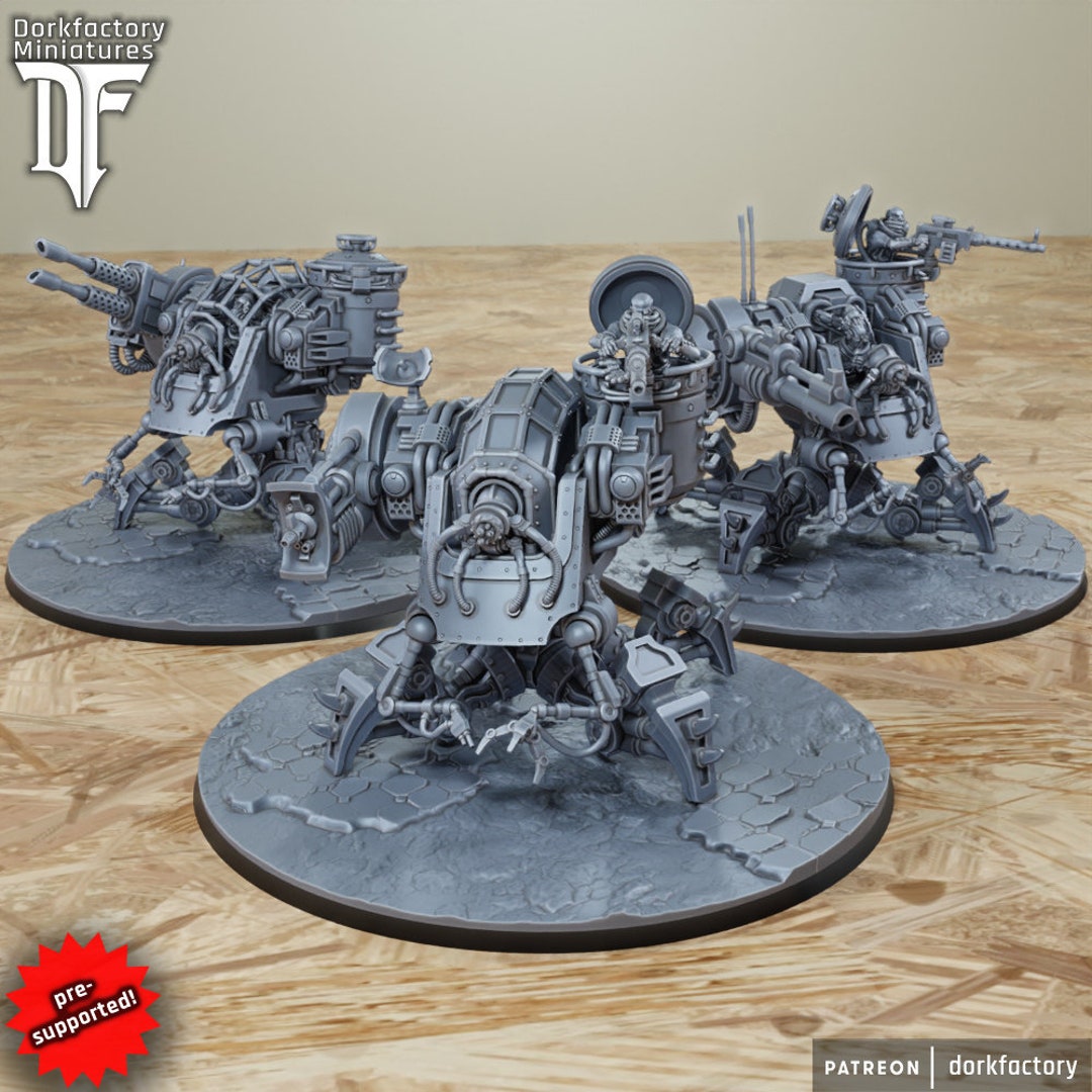 Stalker Tanks - 3d-printable STL Files | Dorkfactory Miniatures - Etsy UK