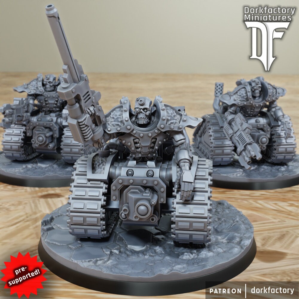 Gorebot Destroyers - 3d-printable STL Files | Dorkfactory Miniatures - Etsy