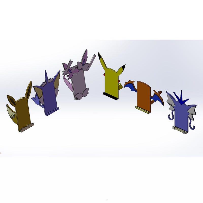 Pokemons Stl Files - Etsy
