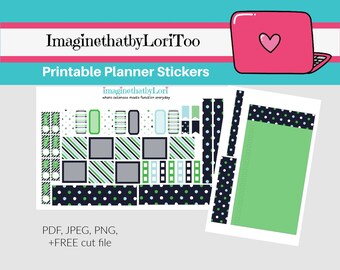 Preppy Planner Stickers - Etsy