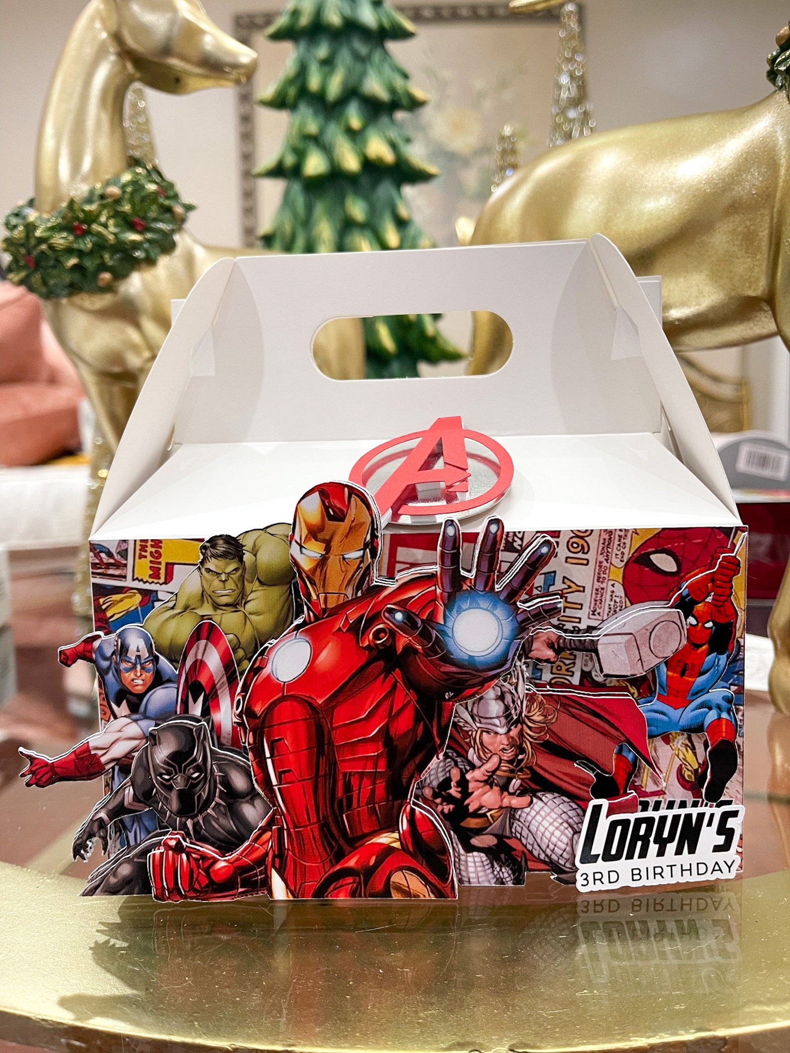 Avengers Favor Box (set of 10) - Etsy