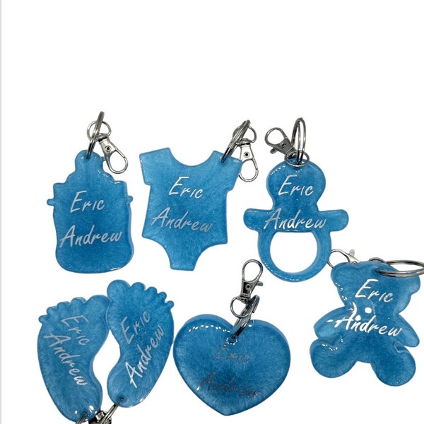 Baby Shower Keychain - Etsy