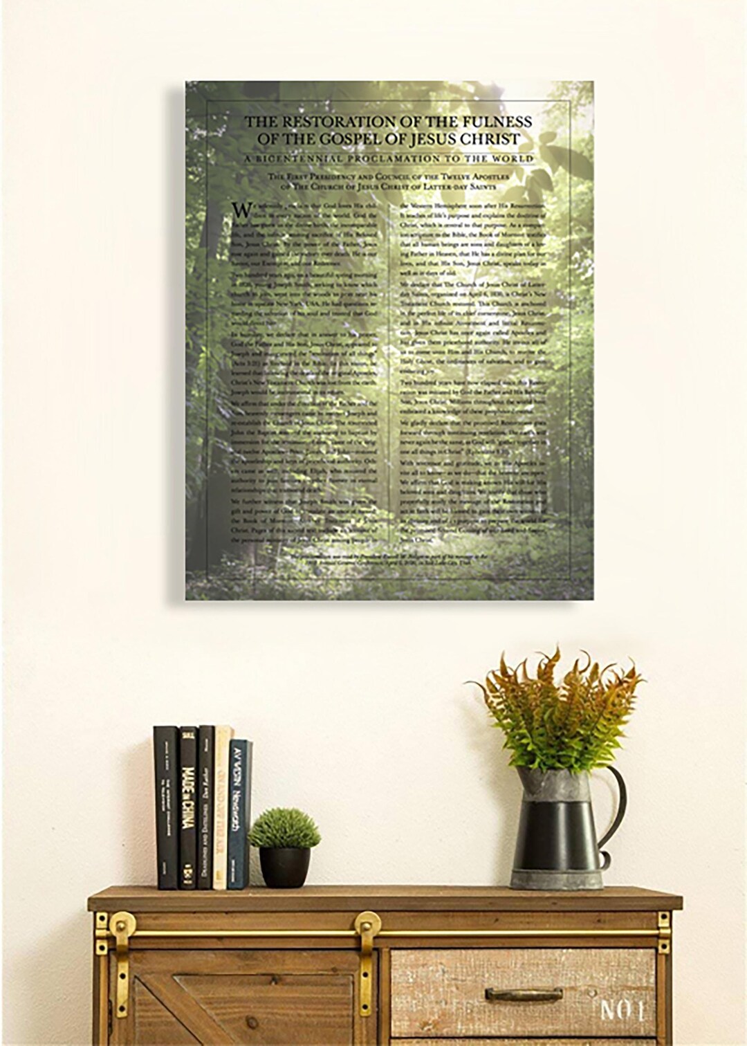 The Restoration Proclamation; the Restoration of the Fulness of the ...