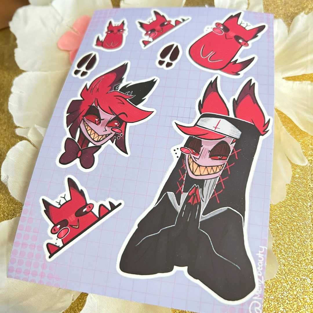 HH -ALASTOR Sticker Sheet - Etsy