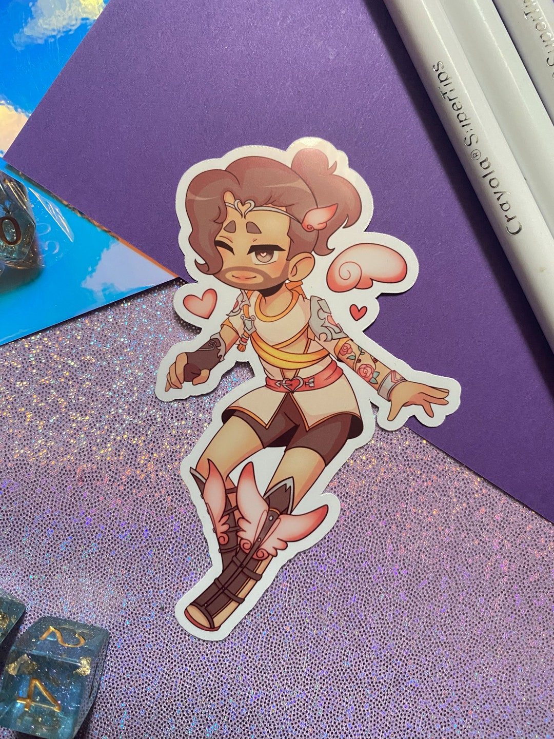 CUPID HANZO Sticker - Etsy
